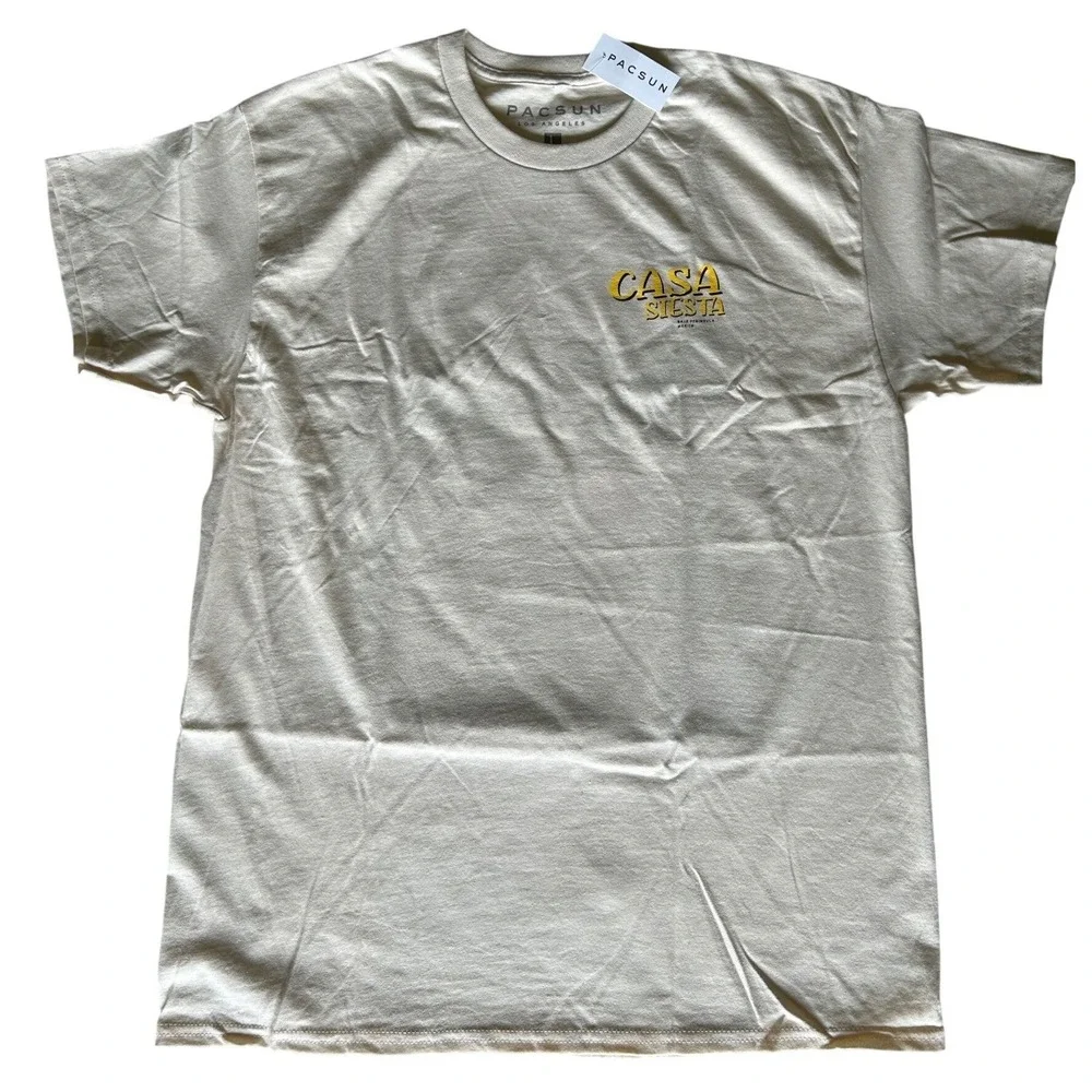 PacSun | Shirts | Nwt Pacsun Graphic Tshirt Mens Size Large Casa Siesta ...